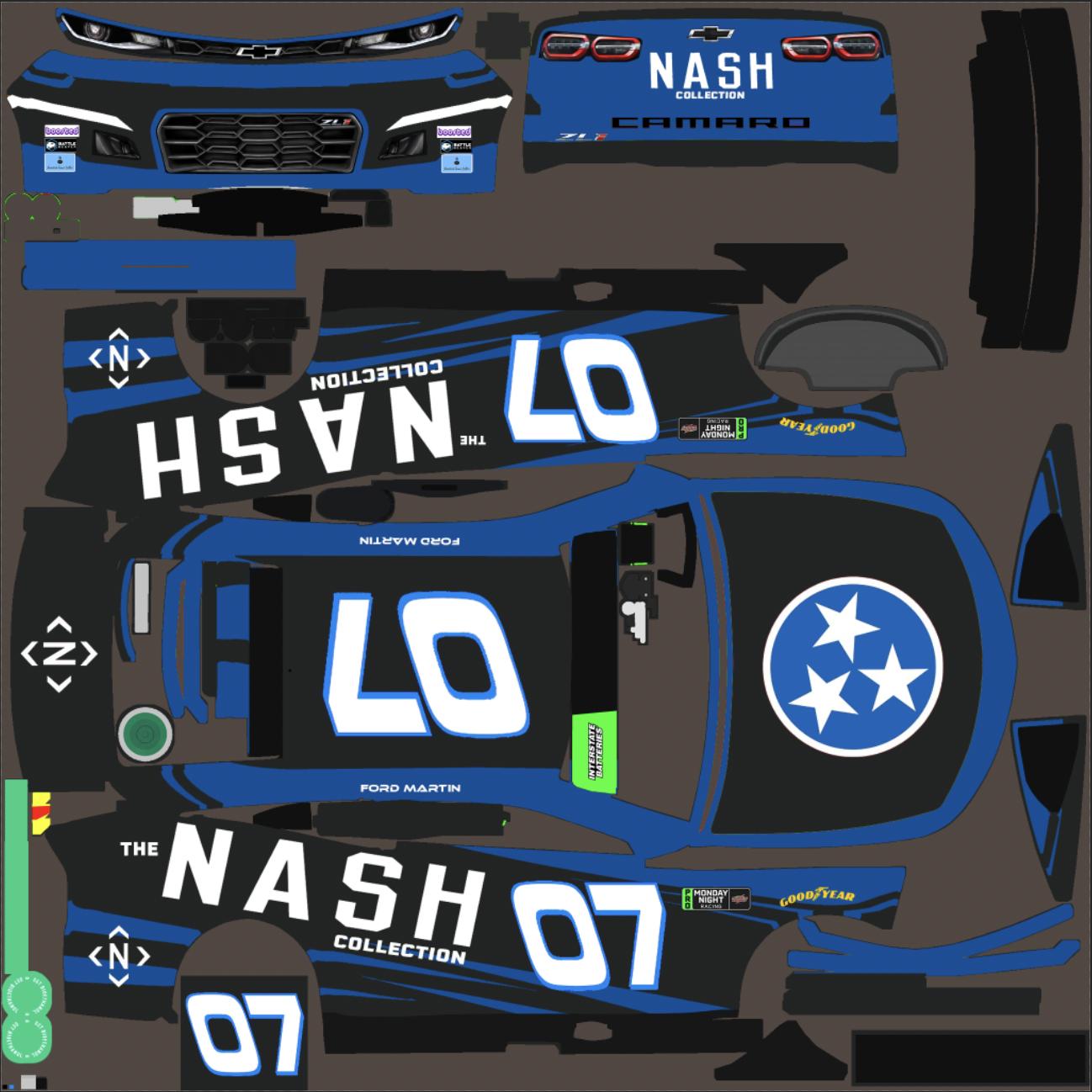 Ford Martin Nash 07 by Ford H Martin - Trading Paints