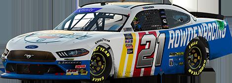 2022 RowdenRacing Mustang xFinity by Justin Rowden - Trading Paints