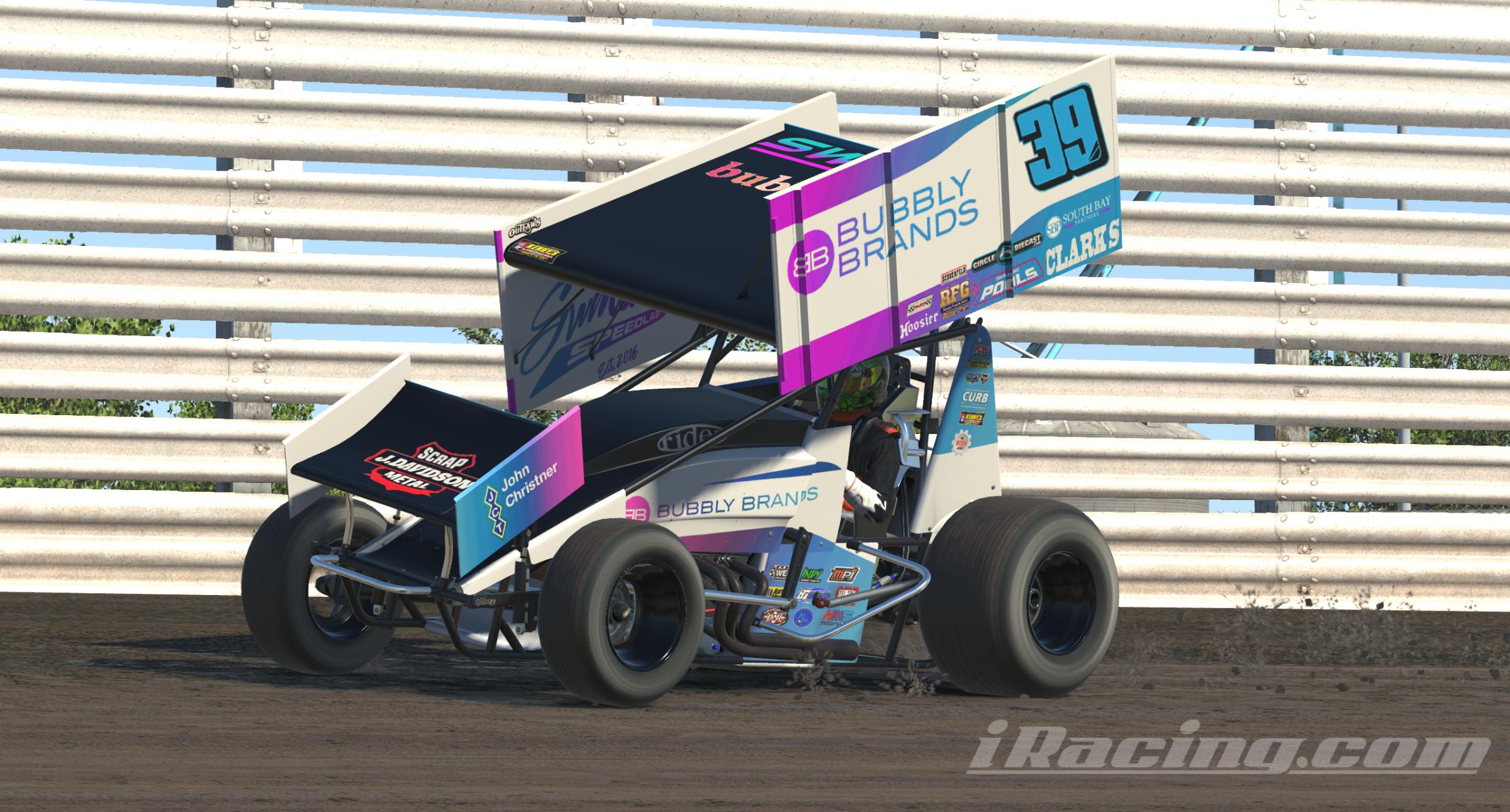 Justin Sanders 2022 Knoxville Nationals Swindell Speedlabs #39 by Jake ...