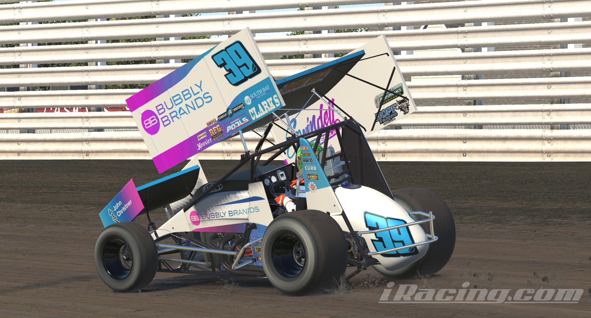 Justin Sanders 2022 Knoxville Nationals Swindell Speedlabs #39 by Jake Boyer - Trading Paints