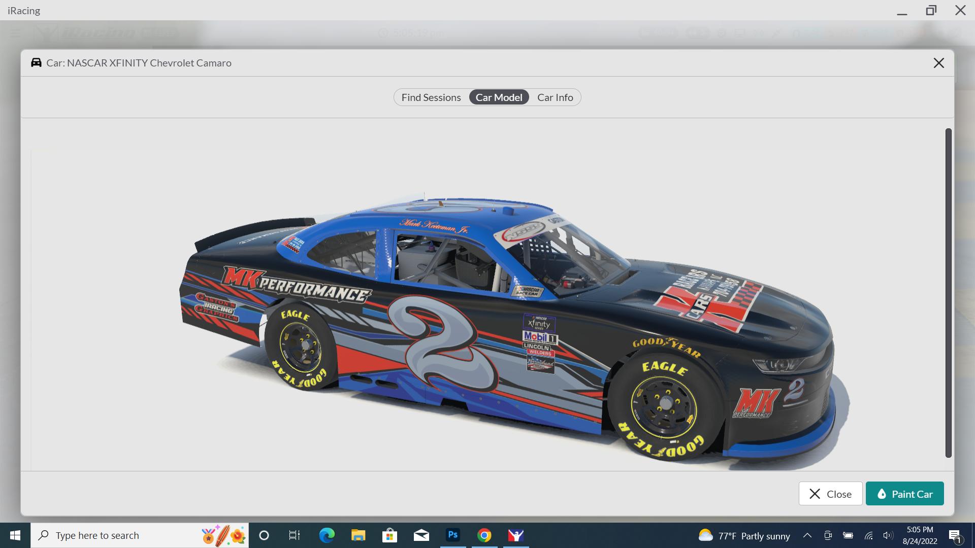 Mark Keeteman Jr by Jonathan Gaston - Trading Paints