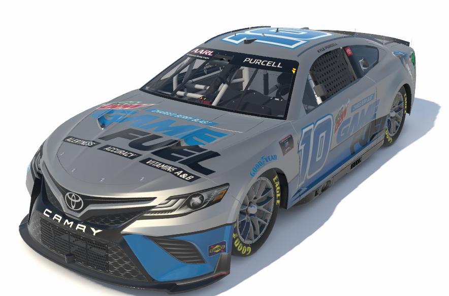 GameFuel Berry Blast #10 Camry by Kyle Purcell - Trading Paints