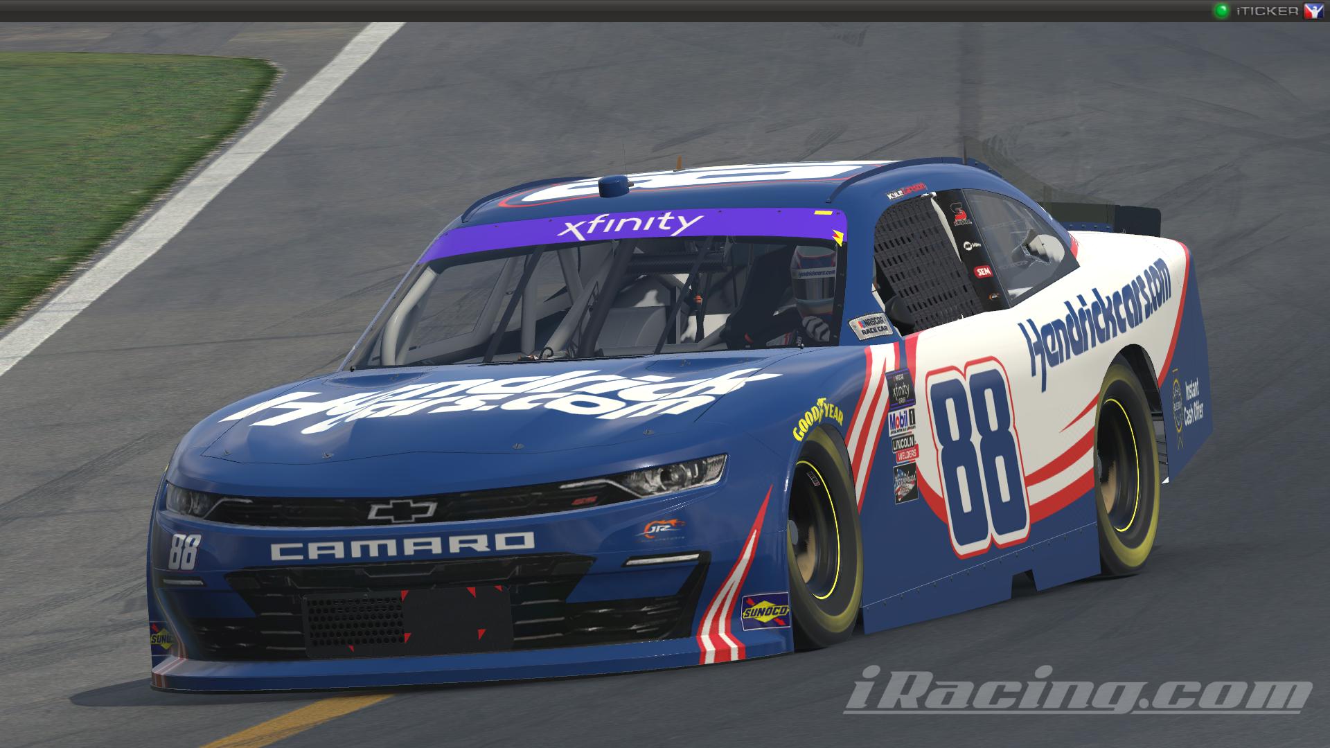 Kyle Larson #88 Hendrick Cars 2022 NASCAR Xfinity Series by Ryan ...