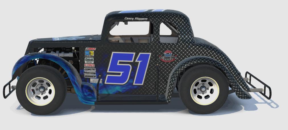 Casey Wiggans 34 Legend by Steven Ayers Jr - Trading Paints