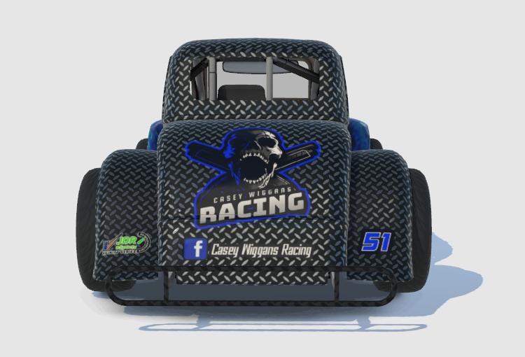 Casey Wiggans 34 Legend by Steven Ayers Jr - Trading Paints