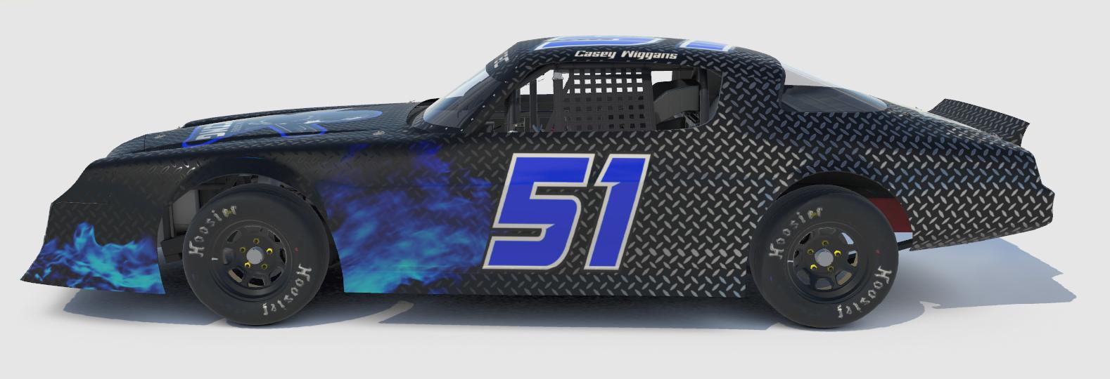 Casey Wiggans Street Stock by Steven Ayers Jr - Trading Paints