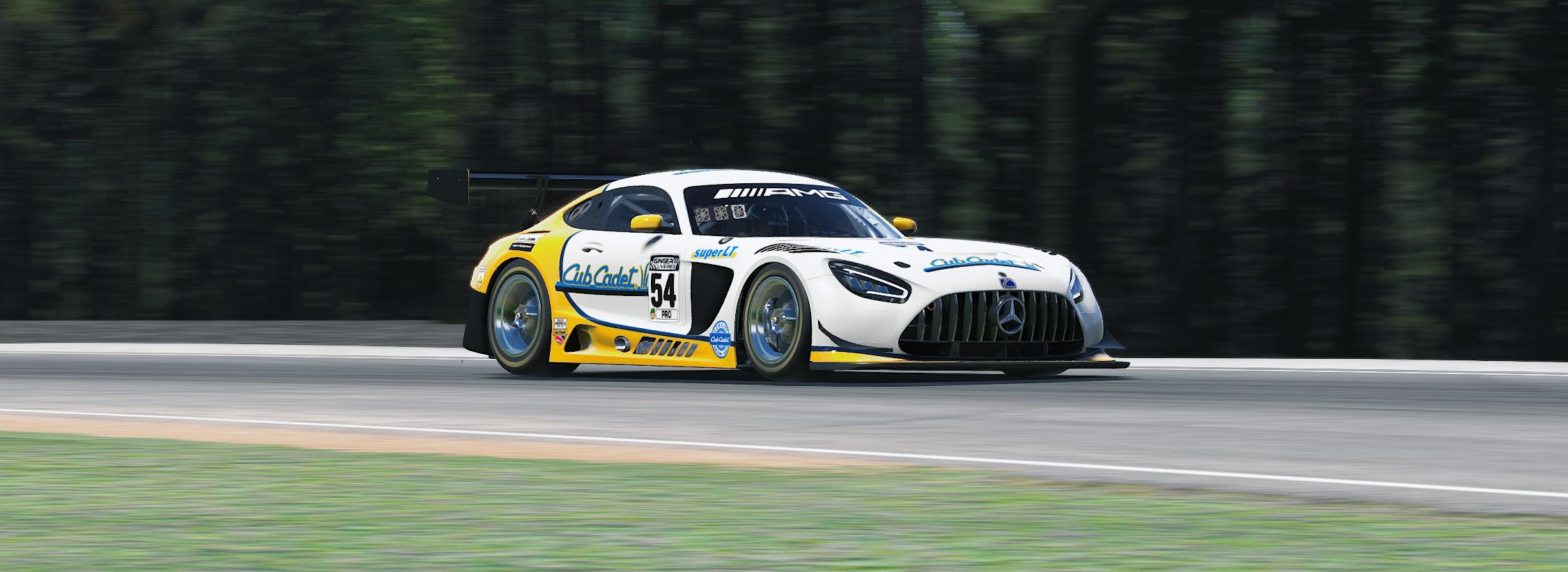 Cub Cadet Mercedes AMG GT3 - Ginger Liveries - Std Boards by Rick W ...