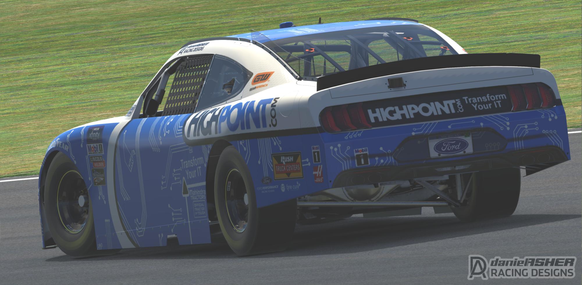 No# HighPoint.com 2022 CUP-to-Xfinity Conversion - Ford Mustang by ...