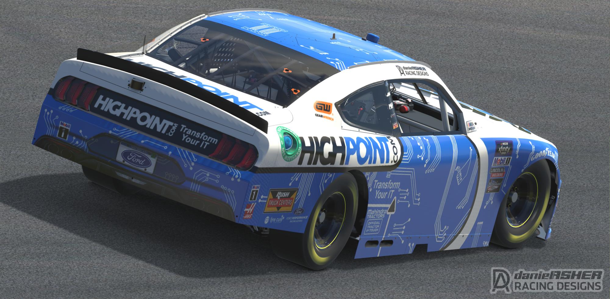 No# HighPoint.com 2022 CUP-to-Xfinity Conversion - Ford Mustang by ...