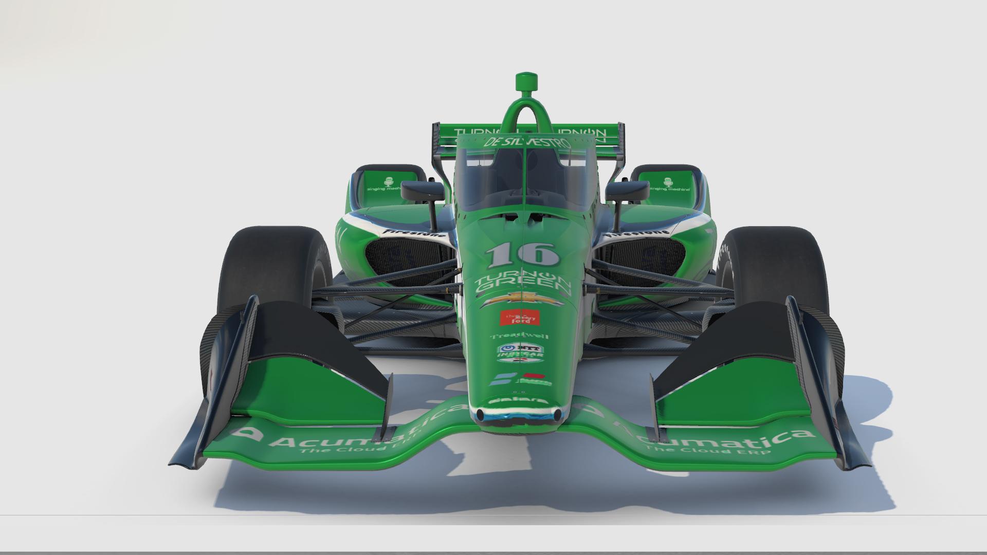 Paretta Autosport TurnOnGreen by Bill Krause - Trading Paints