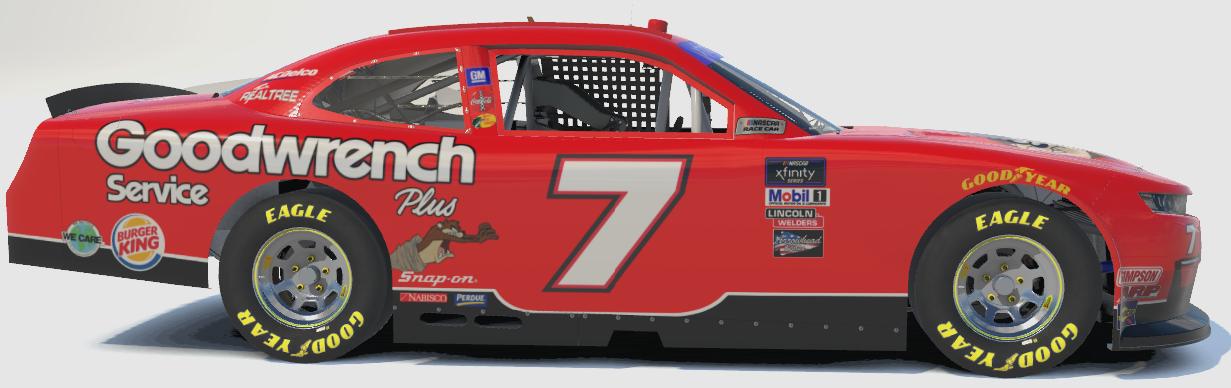 Justin Allgaier Goodwrench Taz by John Rubino - Trading Paints