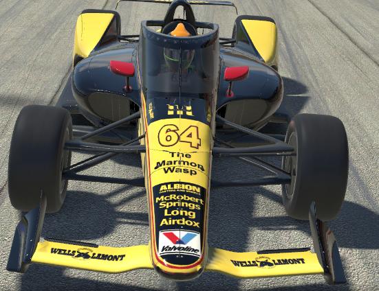 1993 Eric Bachelart Dale Coyne Racing Marmon Wasp II by Matthew Ponto ...