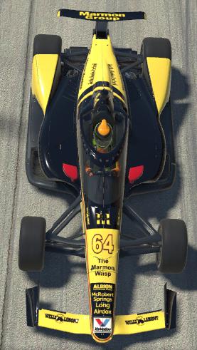 1993 Eric Bachelart Dale Coyne Racing Marmon Wasp II by Matthew Ponto ...