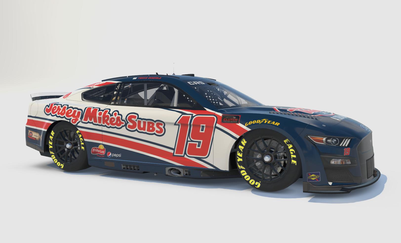 Jersey Mikes NASCAR Cup Series Next Gen Ford Mustang by Travis C ...