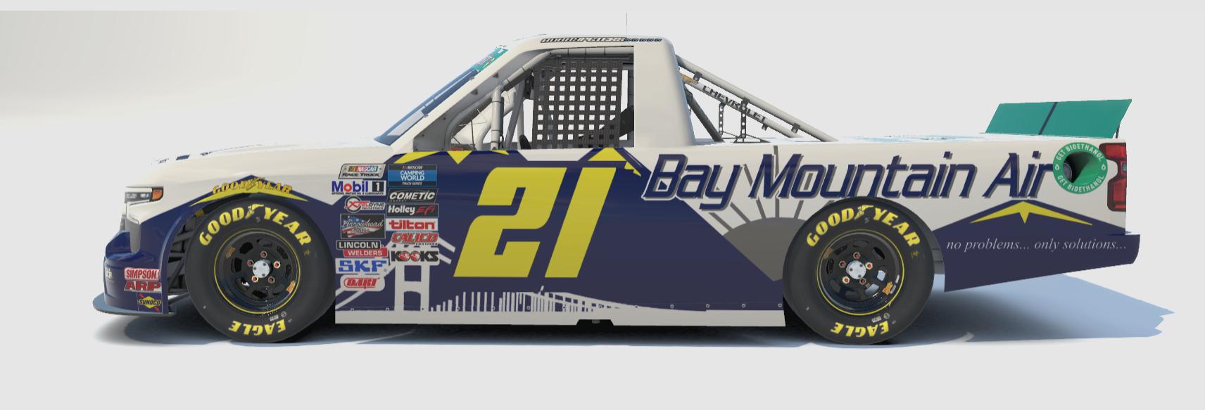 Bobby Peters Bay Mountain Air Silverado by Steven Ayers Jr - Trading Paints