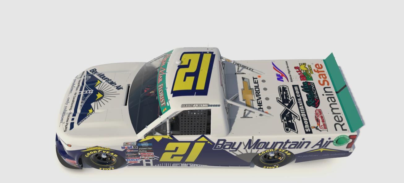 Bobby Peters Bay Mountain Air Silverado by Steven Ayers Jr - Trading Paints