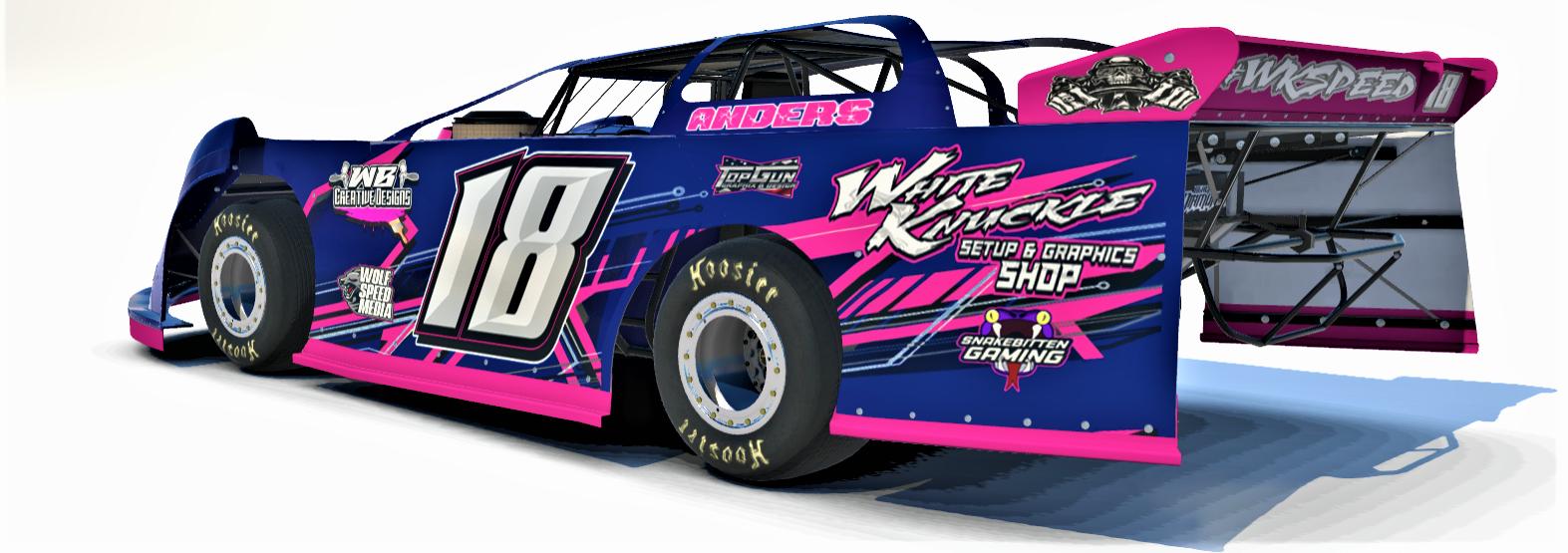 Josh Anders Pink DLM by Wade B. - Trading Paints