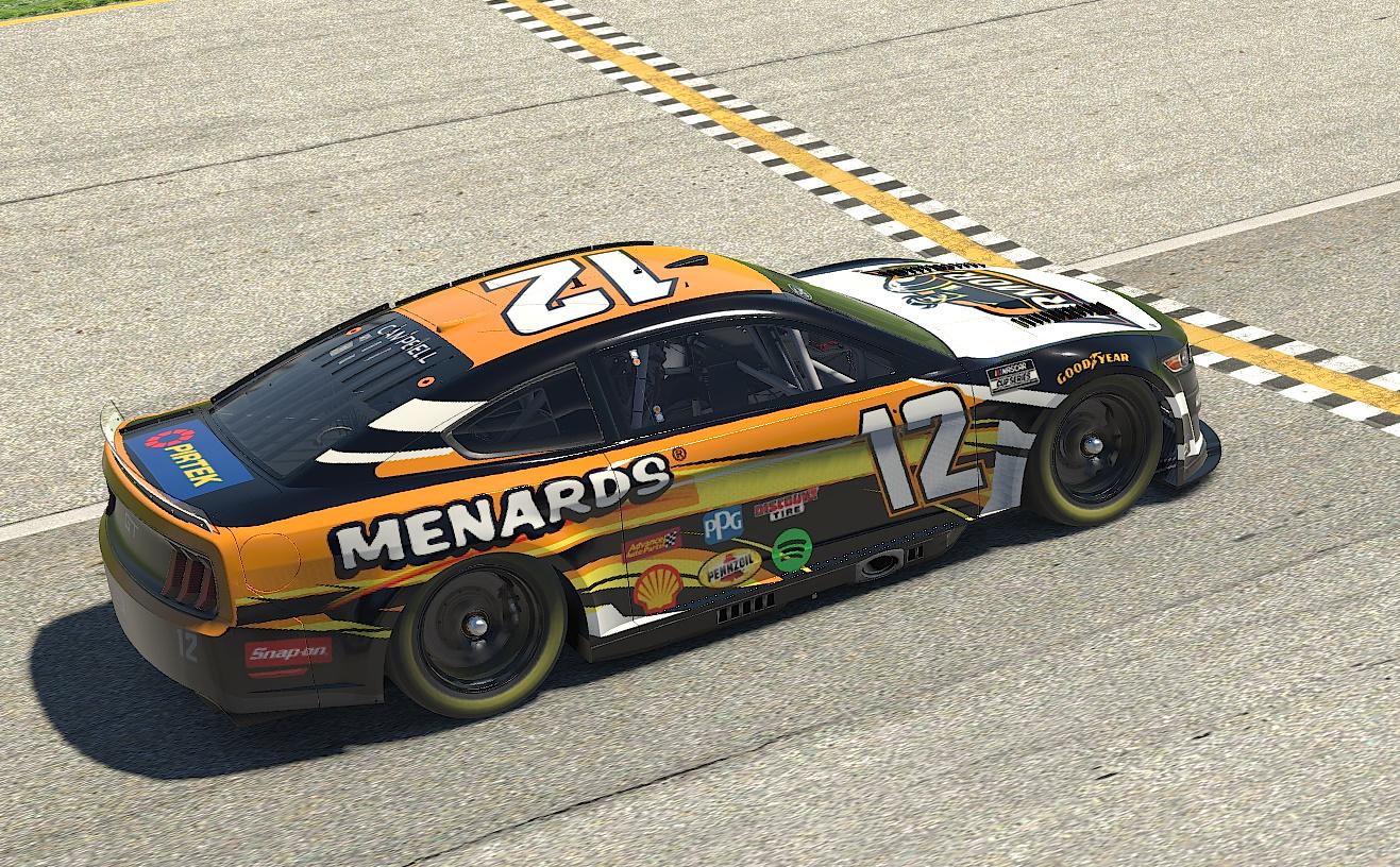 NASCAR NextGen Ford Mustang - Armor All & Menards by Chance Campbell ...