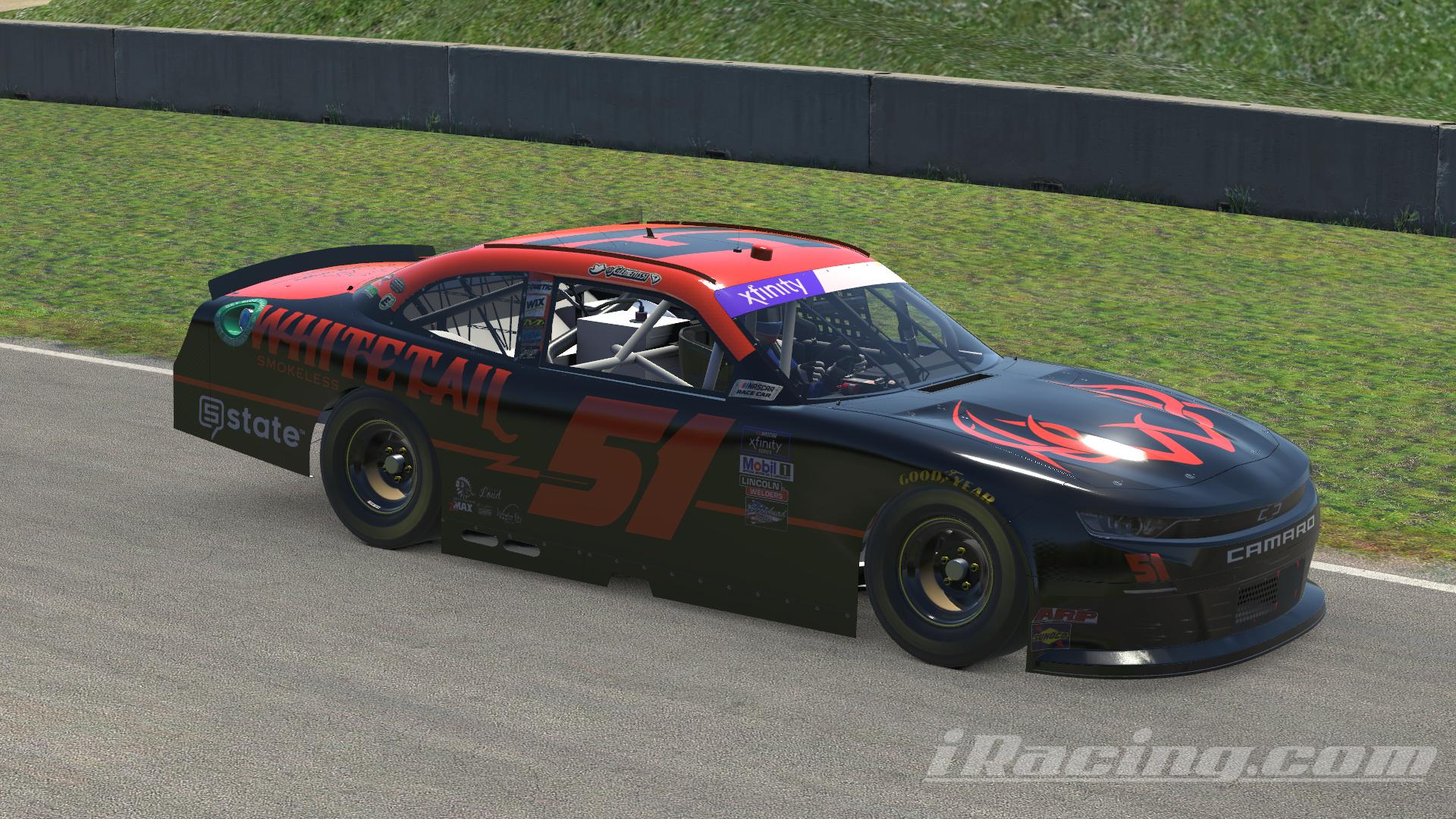 Jeremy Clements 2022 Whitetail Smokeless With Number by Martin Roberg ...