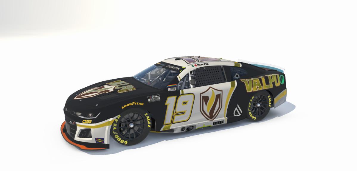 Valpo [Cup] - Ricky Paz #19 | OSS/AIR by Leigh O. - Trading Paints