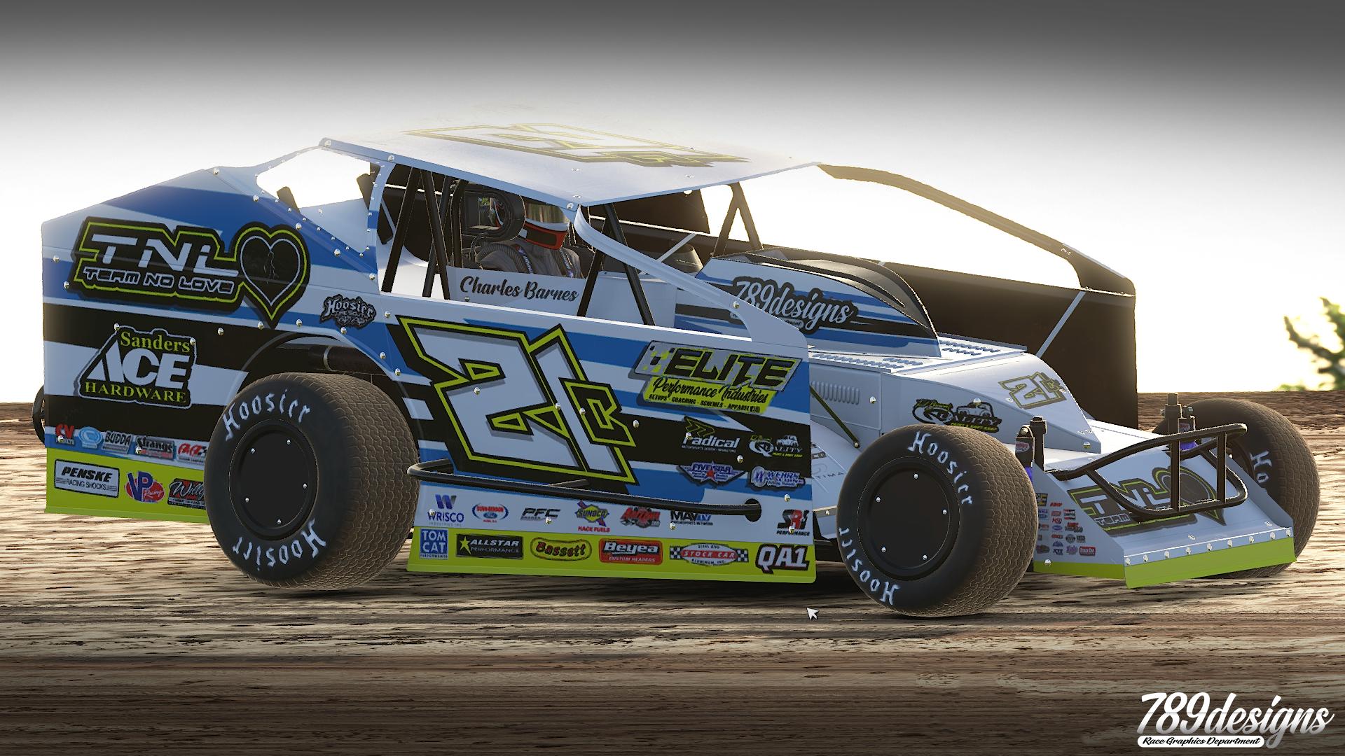 Charles Barnes Big Block Modified wbby by Garrett Marshall - Trading Paints