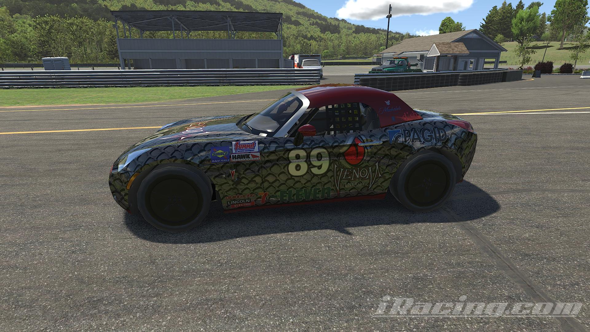 Venom Energy Drink Pontiac Solstice - Rookie by Ted Glenn - Trading Paints