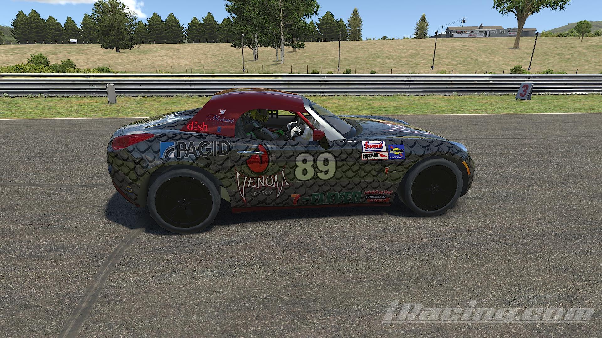 Venom Energy Drink Pontiac Solstice - Rookie by Ted Glenn - Trading Paints