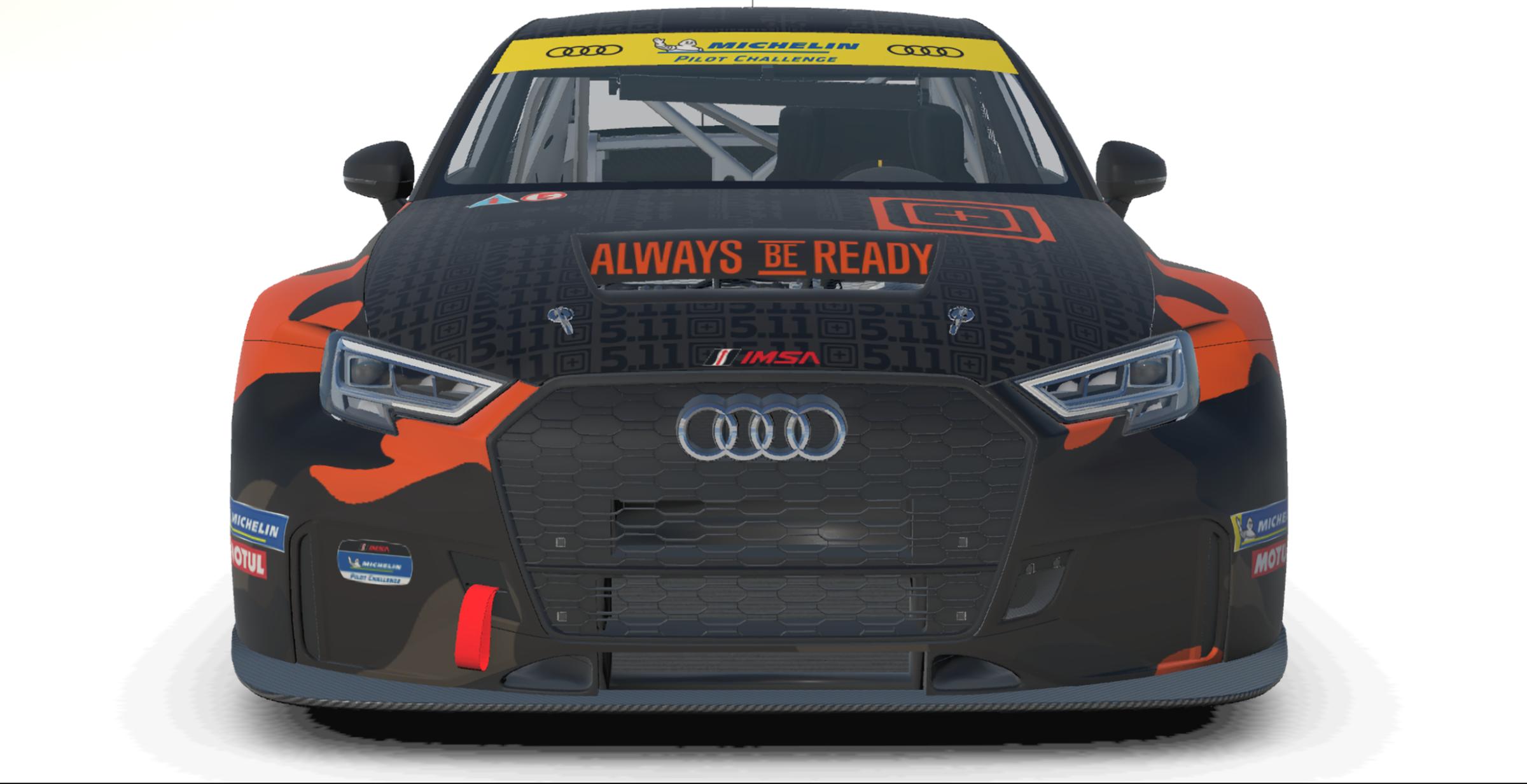 5.11 Tactical Audi RS3 LMS by William Calhoun - Trading Paints