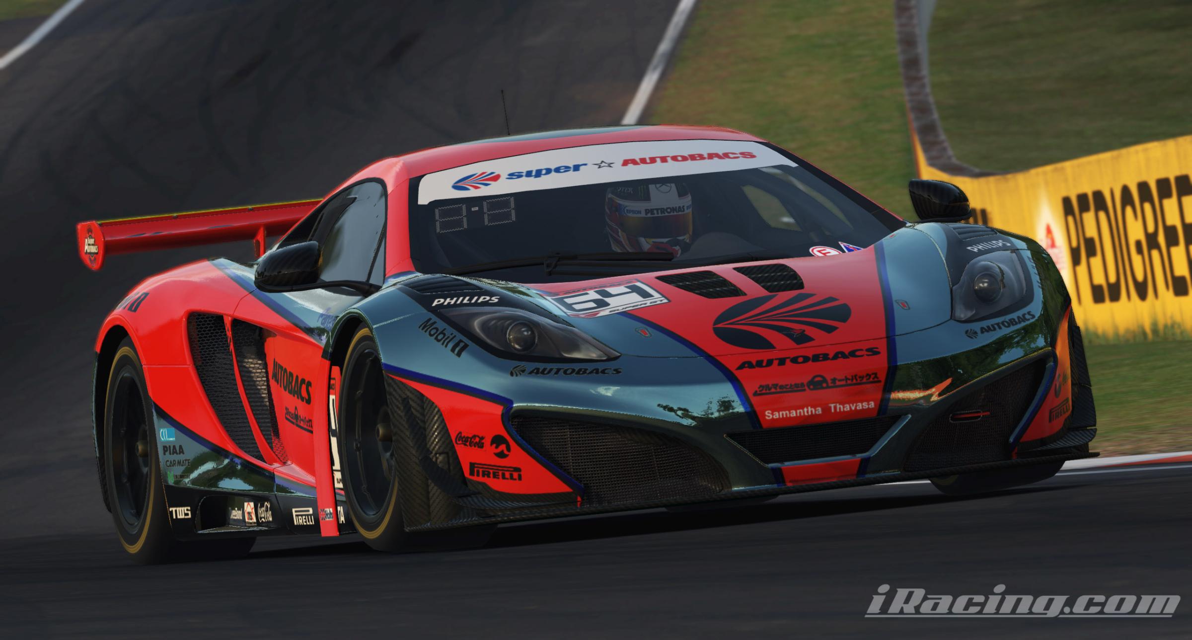 Autobacs 2012 Super GT Mclaren MP4 GT3 by Neil H. - Trading Paints