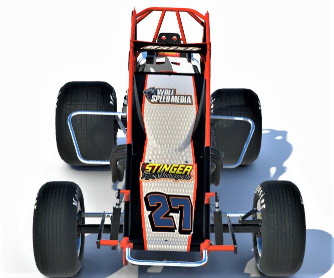 Zach Baish Wingless Sprint by Wade B. - Trading Paints