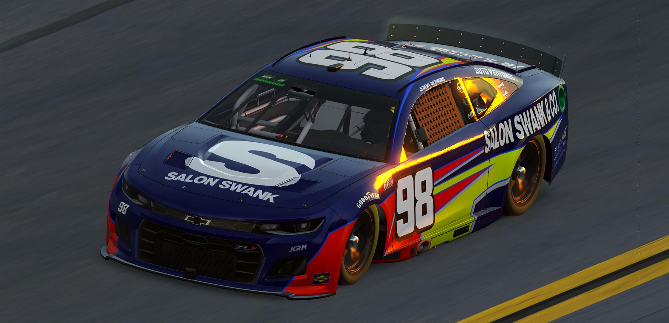 2022 Throwback Salon Swank 98 by Jeremy Richmond - Trading Paints