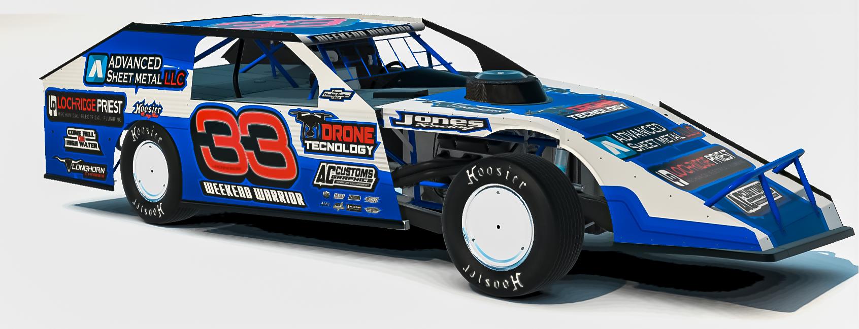 Justin Jones 33 UMP by Austin C. - Trading Paints