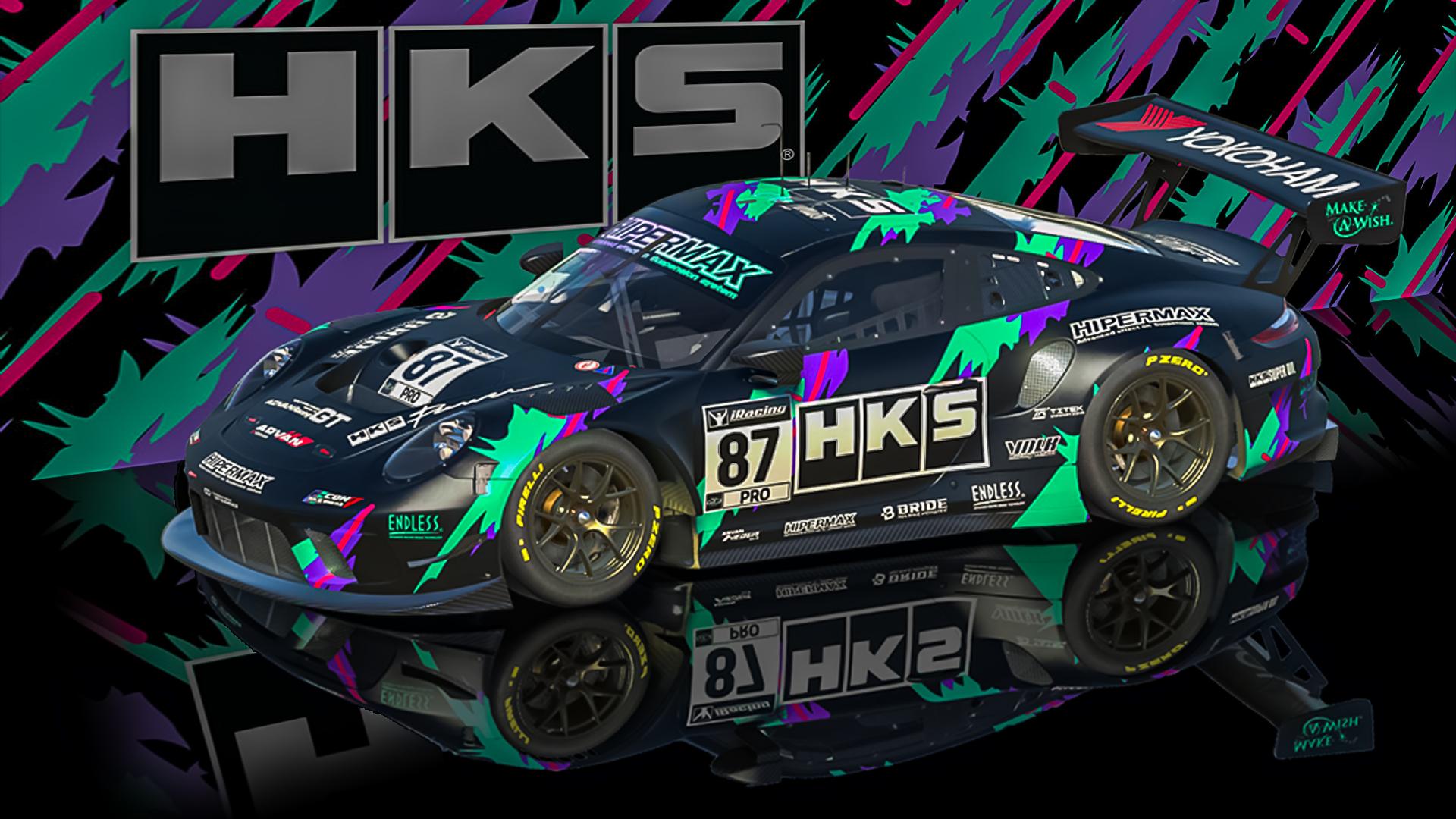 HKS Motorsport Porsche GT3R by Paul Mansell - Trading Paints