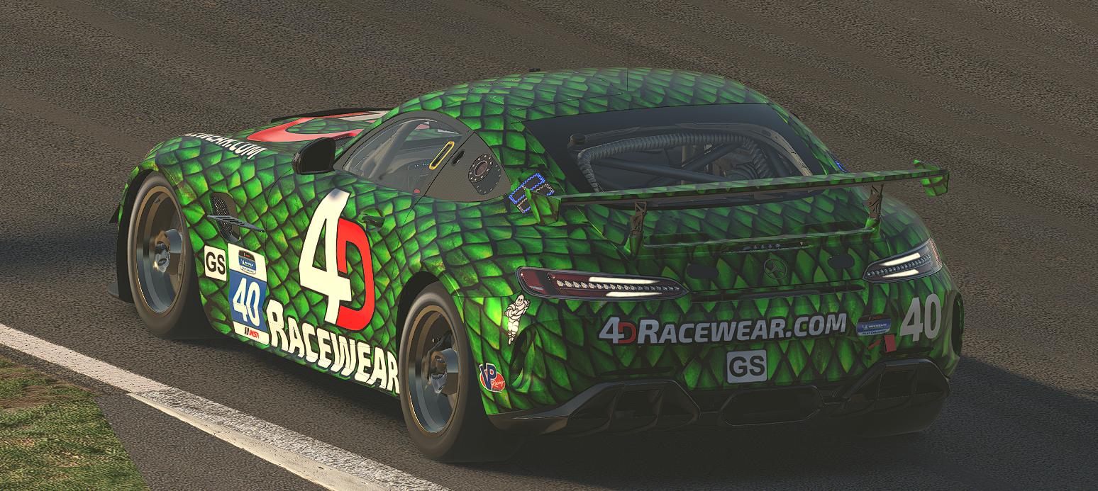 4D Mercedes GT4 Grundle by Jim H. - Trading Paints
