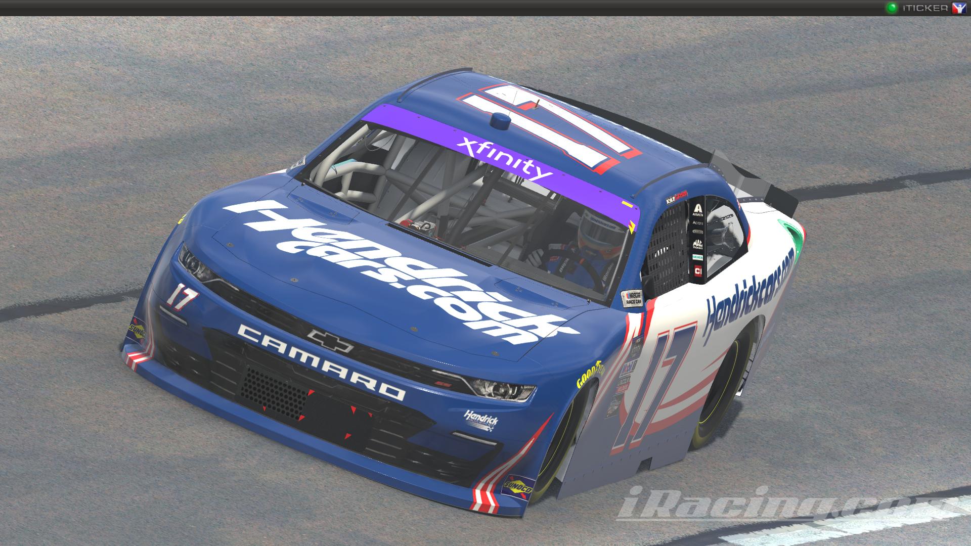 Kyle Larson #17 Hendrick Cars V2 2022 NASCAR Xfinity Series With Custom ...