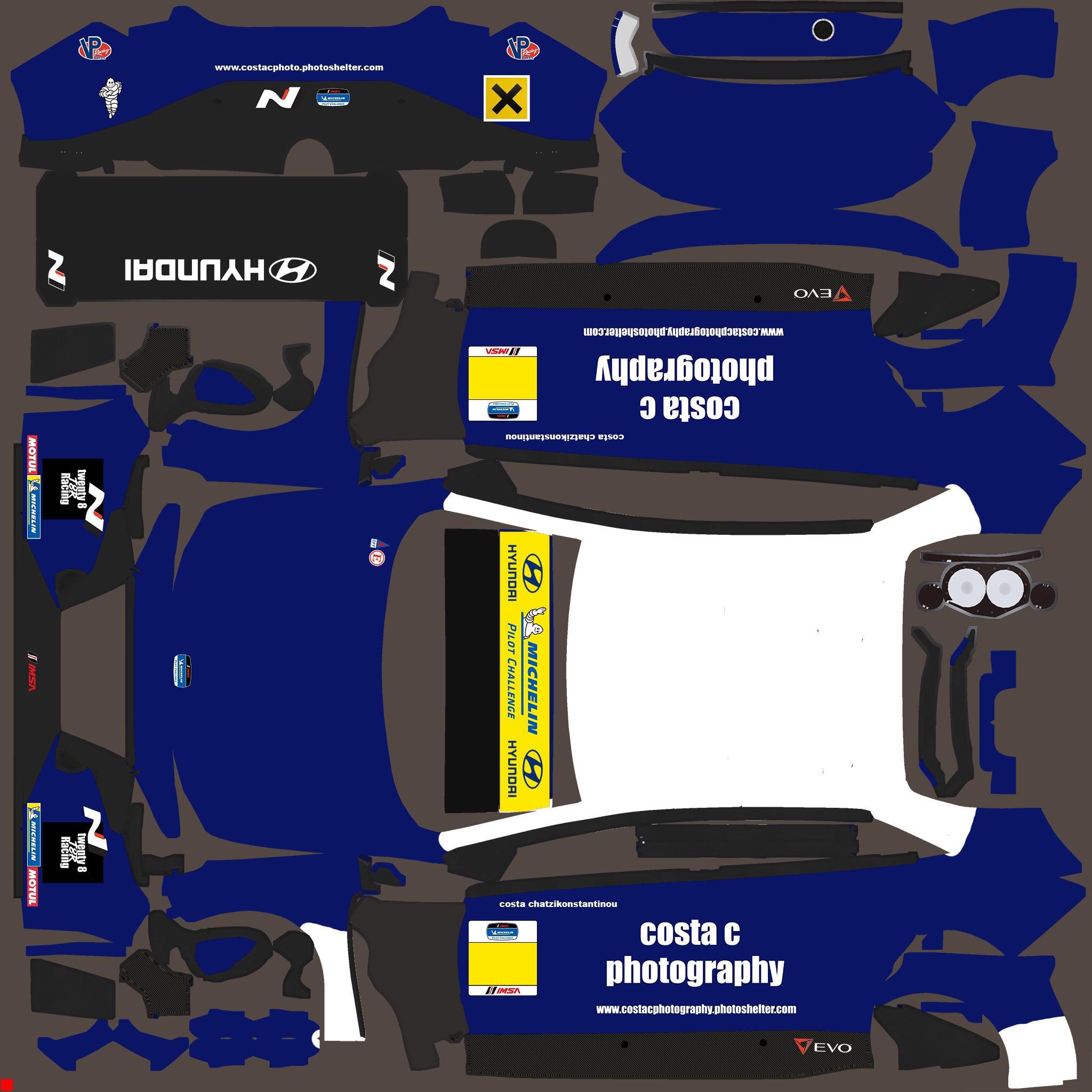 Hyundai Elantra N TC T8R by Costa Chatzikonstantinou - Trading Paints