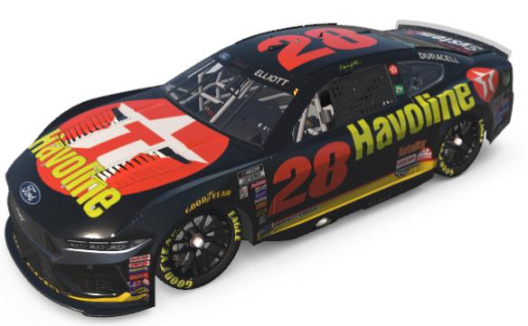 (custom number) Davey Allison Texaco Havoline Throwback by Greg Elliott ...