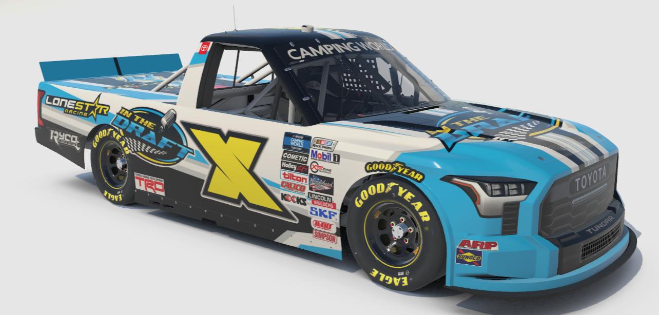 Justin Johnson X In The Draft Toyota Truck by Triston Sikes - Trading ...