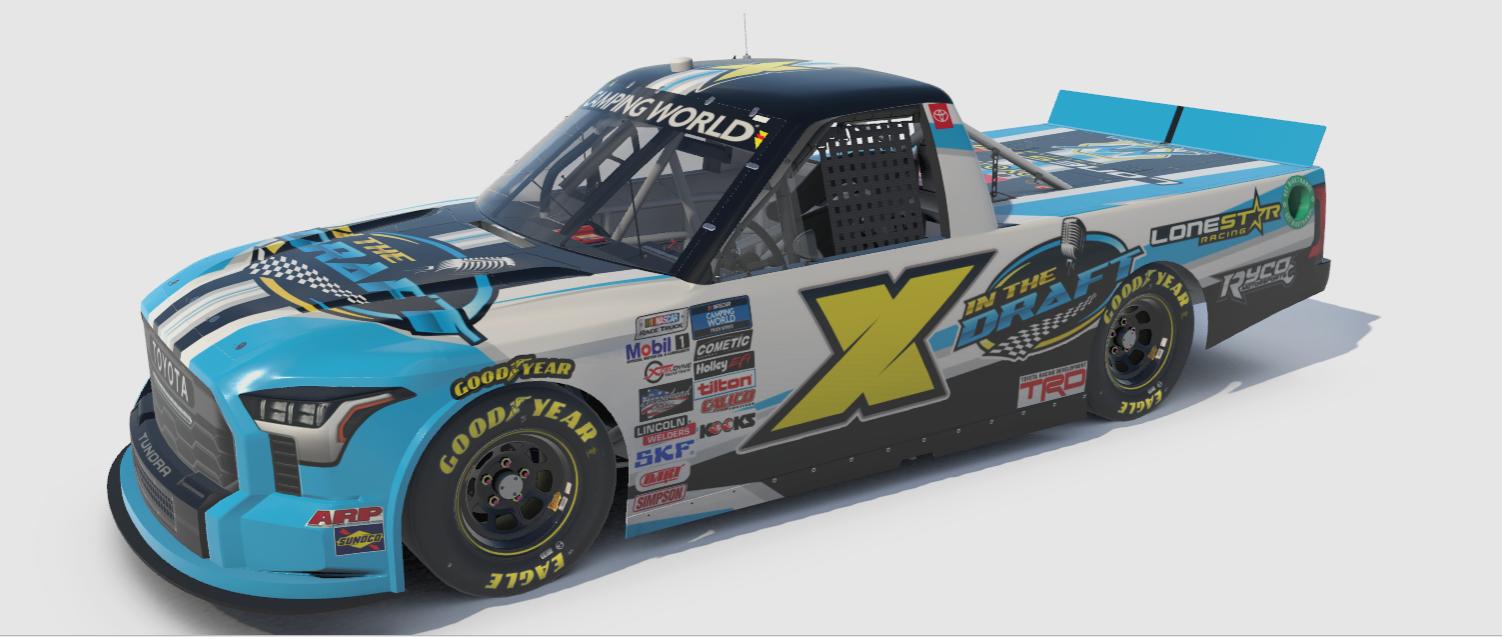 Justin Johnson X In The Draft Toyota Truck by Triston Sikes - Trading ...
