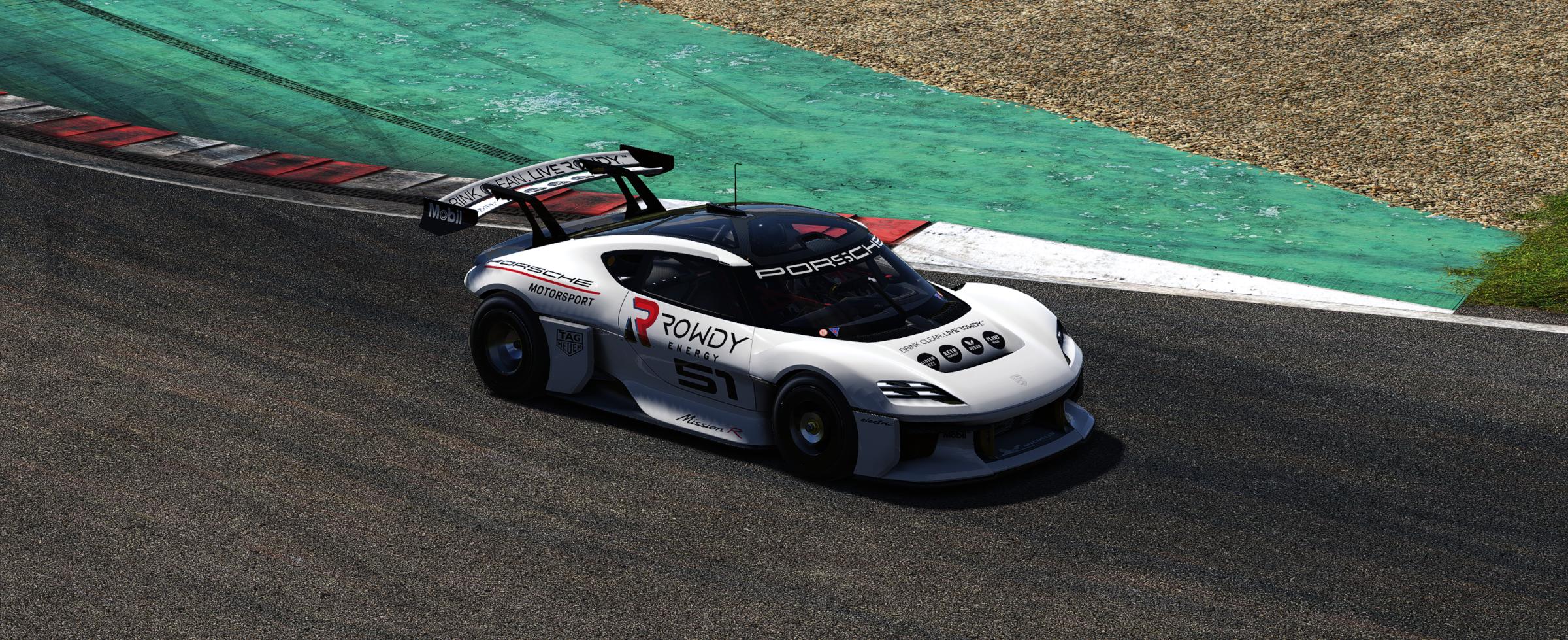 Rowdy Energy Mission R Porsche by Ricardo Bernal2 - Trading Paints