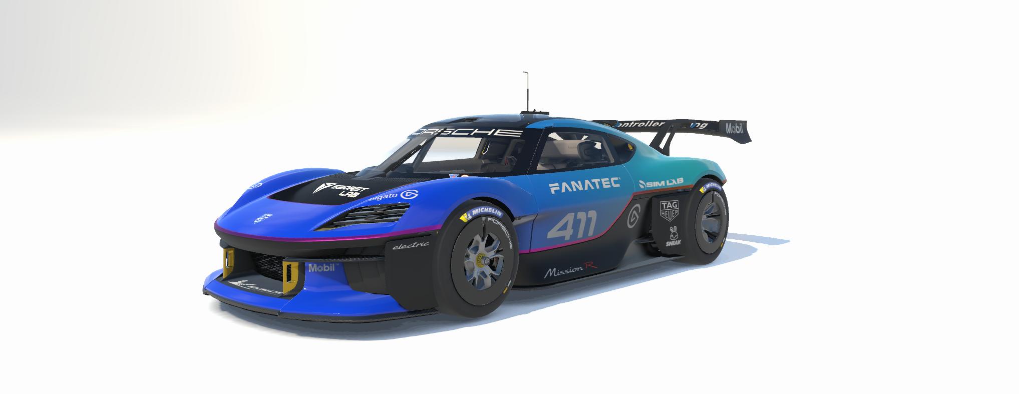 Controller Racing - Porsche Mission R by Robert Towler - Trading Paints