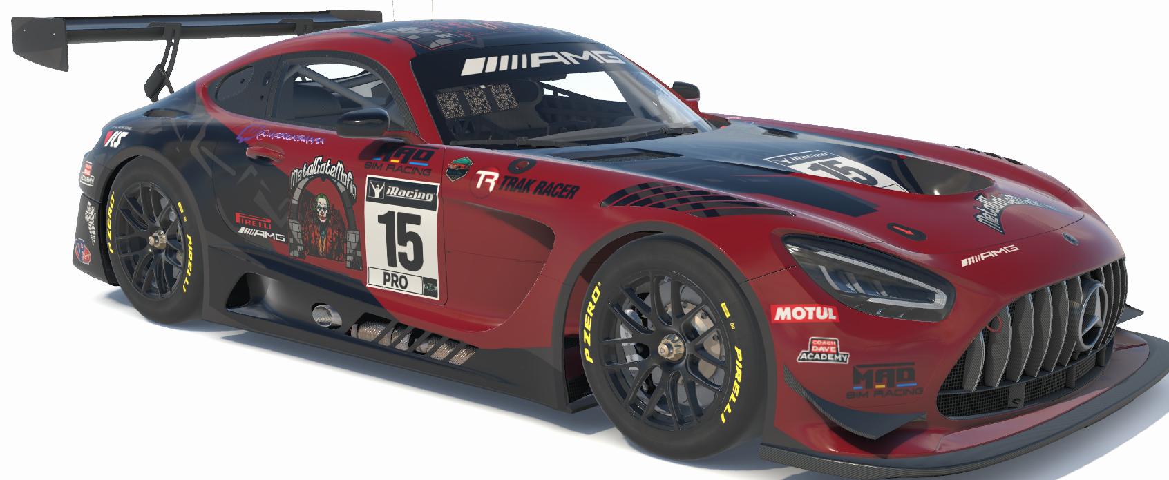 Metal Gate Mafia Mercedes AMG GT3 2020 by Joe M. - Trading Paints
