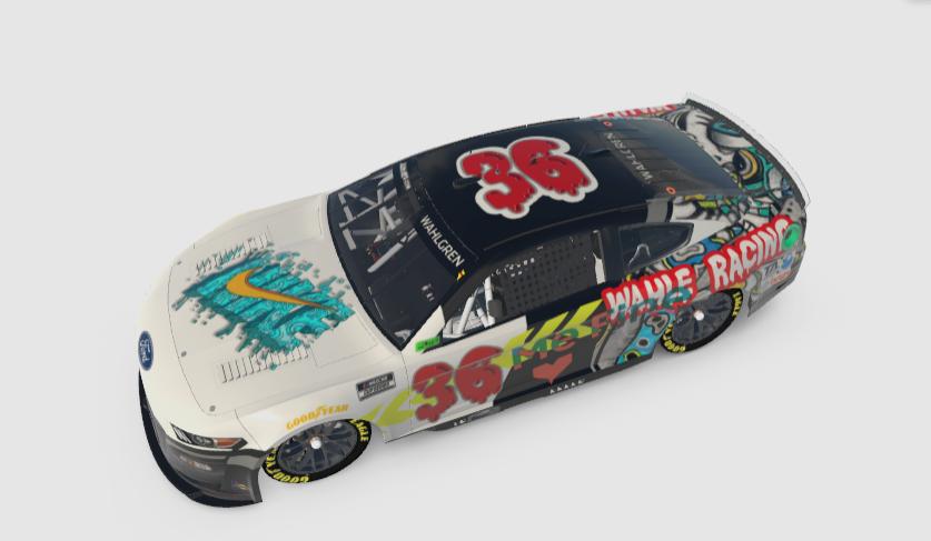 Nike Elite Racing #36 by Kyle W Wahlgren - Trading Paints