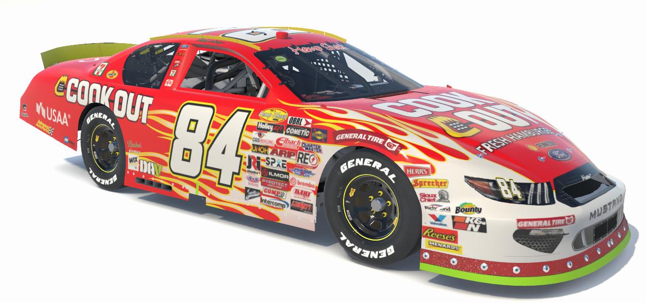 Cookout ARCA Mustang by Mike W. - Trading Paints