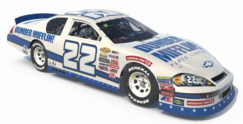 Dunder Mifflin ARCA Menards Chevrolet Impala by Rhea Massey - Trading ...