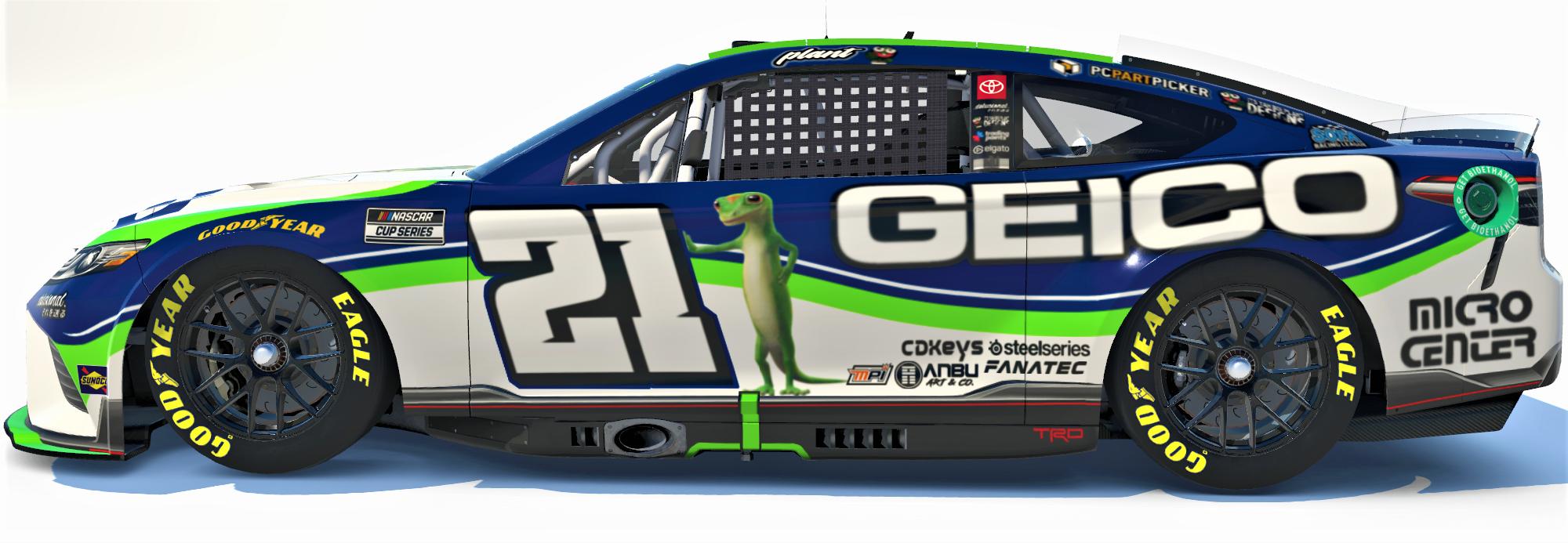 Geico No # by Daniel Plant Smith - Trading Paints