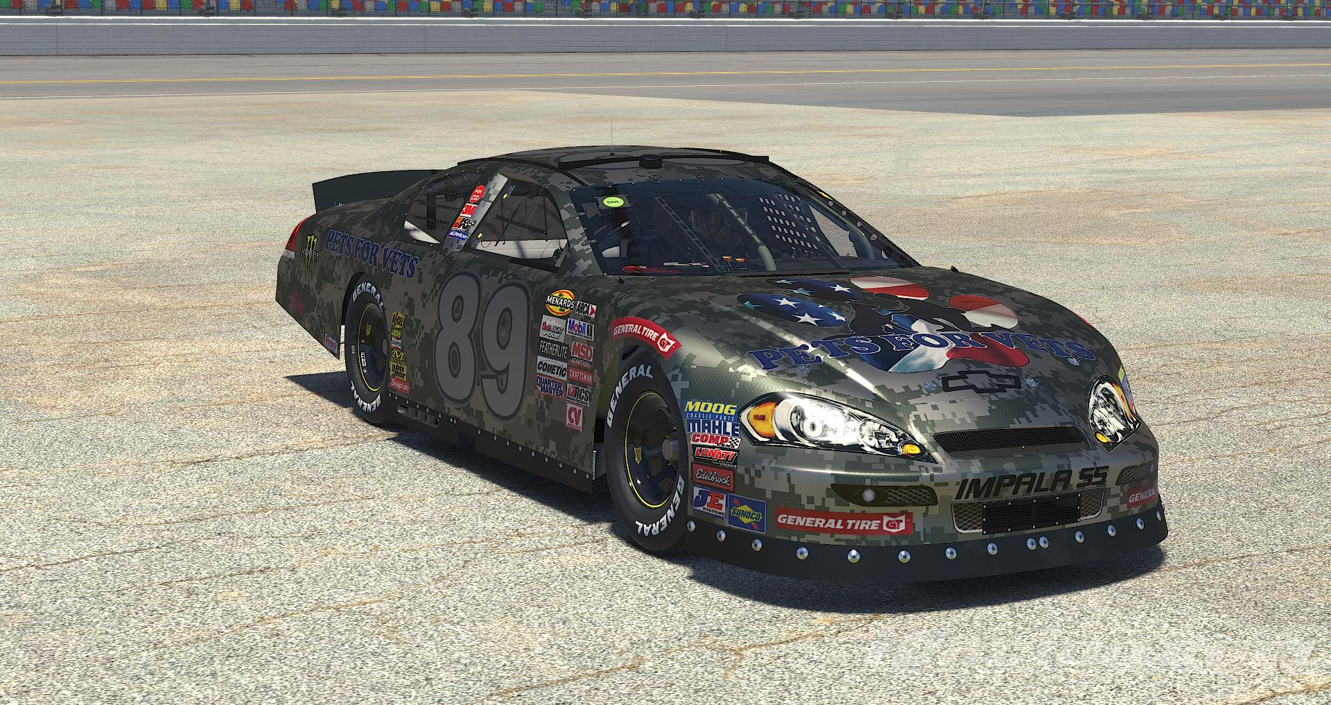 Pets For Vets ARCA Menards Chevy Impala by Ted Glenn - Trading Paints