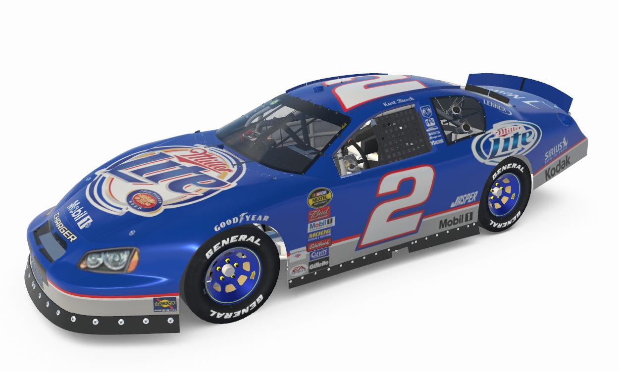 Kurt Busch Miller Lite 2 - 2006 by Jason Beckman - Trading Paints