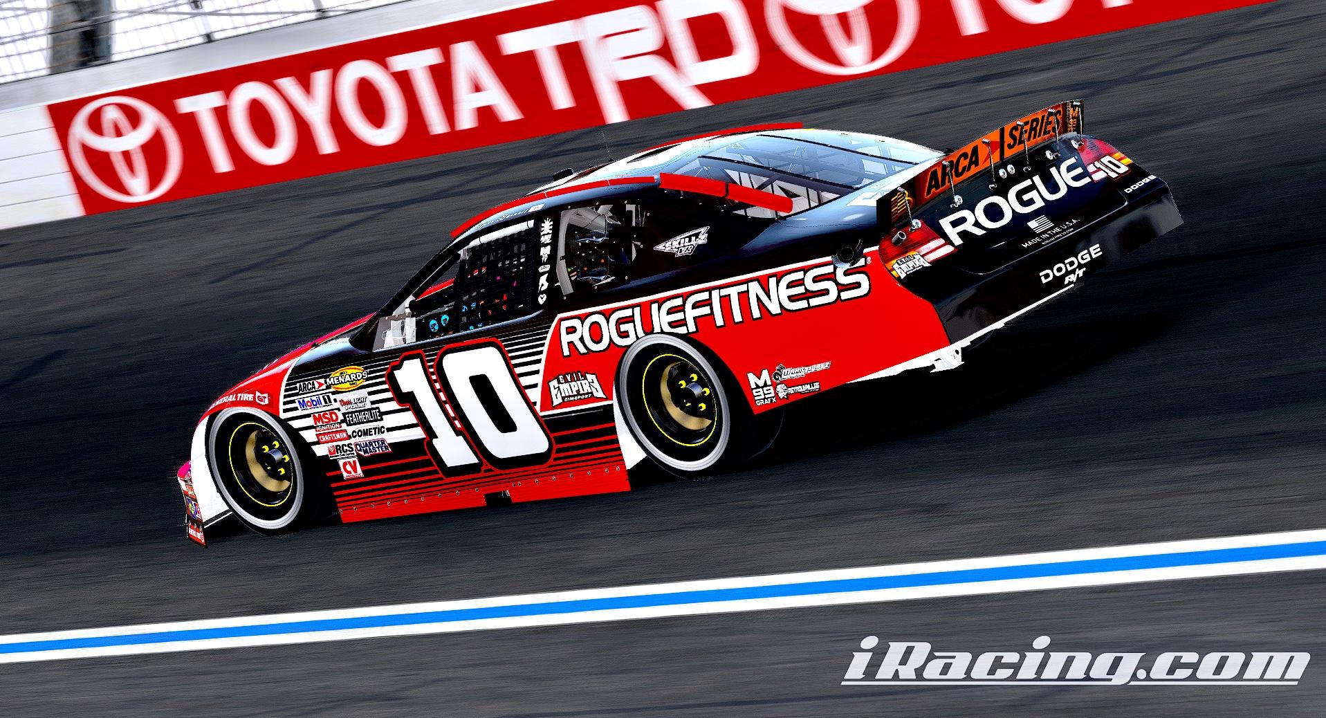 Tyler Barnett ARCA New Sim Stamped by Logan Monteith - Trading Paints