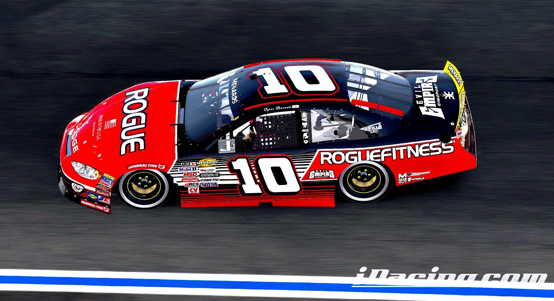 Tyler Barnett ARCA New Sim Stamped by Logan Monteith - Trading Paints